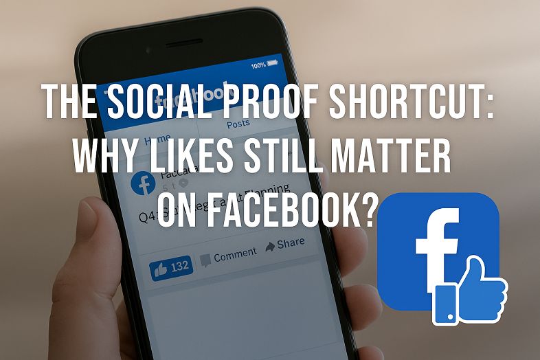 The Social Proof Shortcut: Why Facebook Likes Still Matter