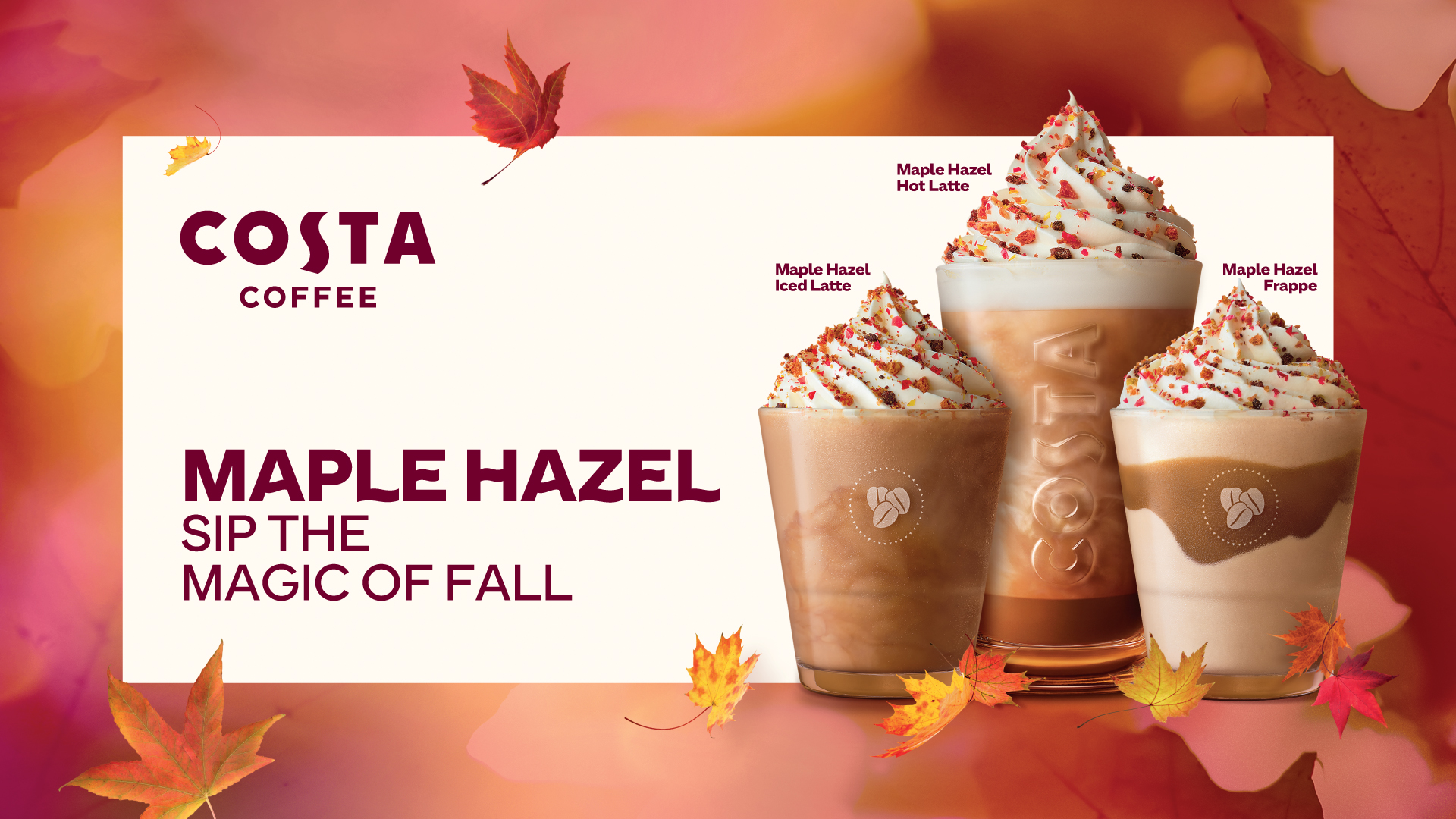 Autumn’s Favourite Returns: Costa Coffee Brings Back the Maple Hazel ...