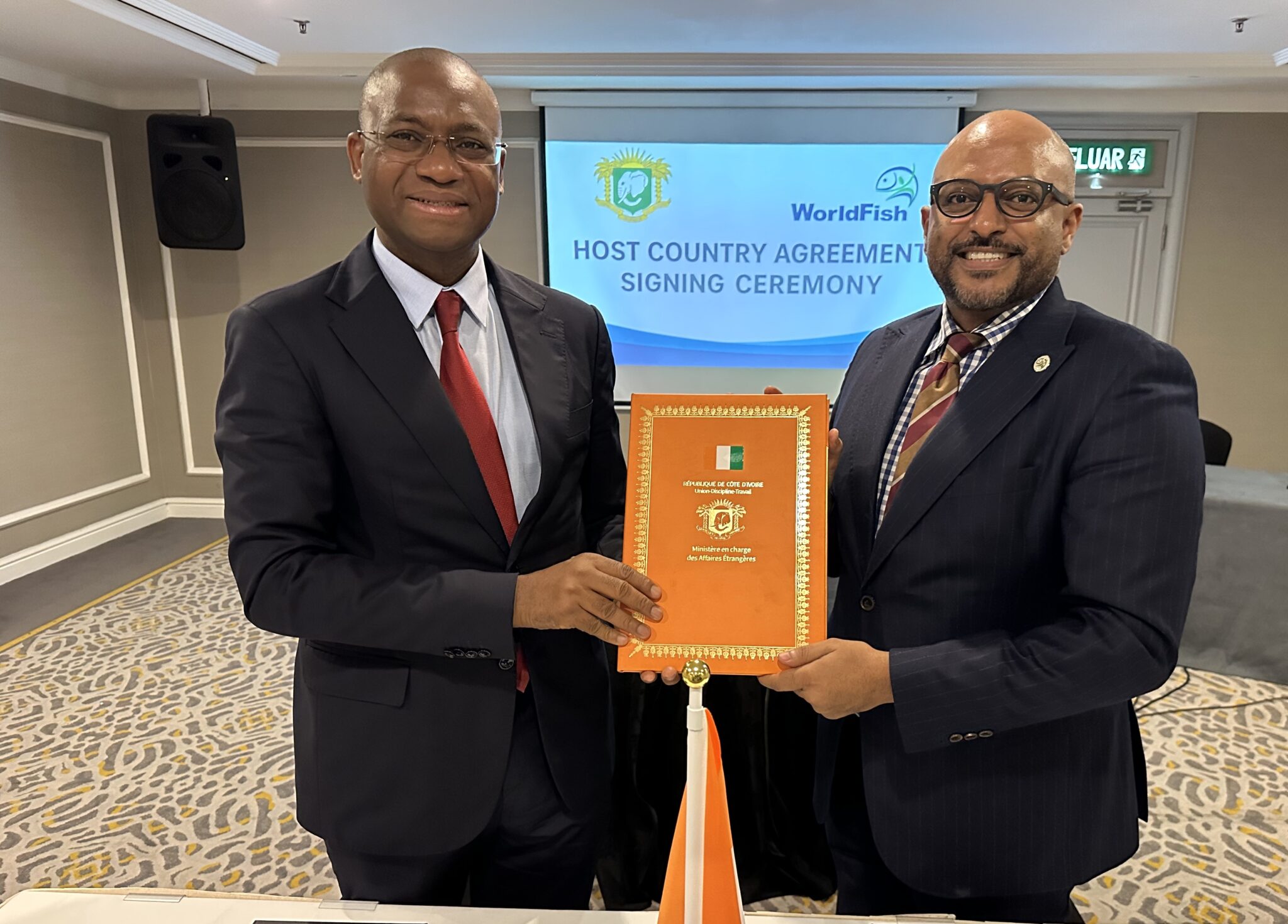 WorldFish and Côte d’Ivoire Formalise Host Country Agreement to ...